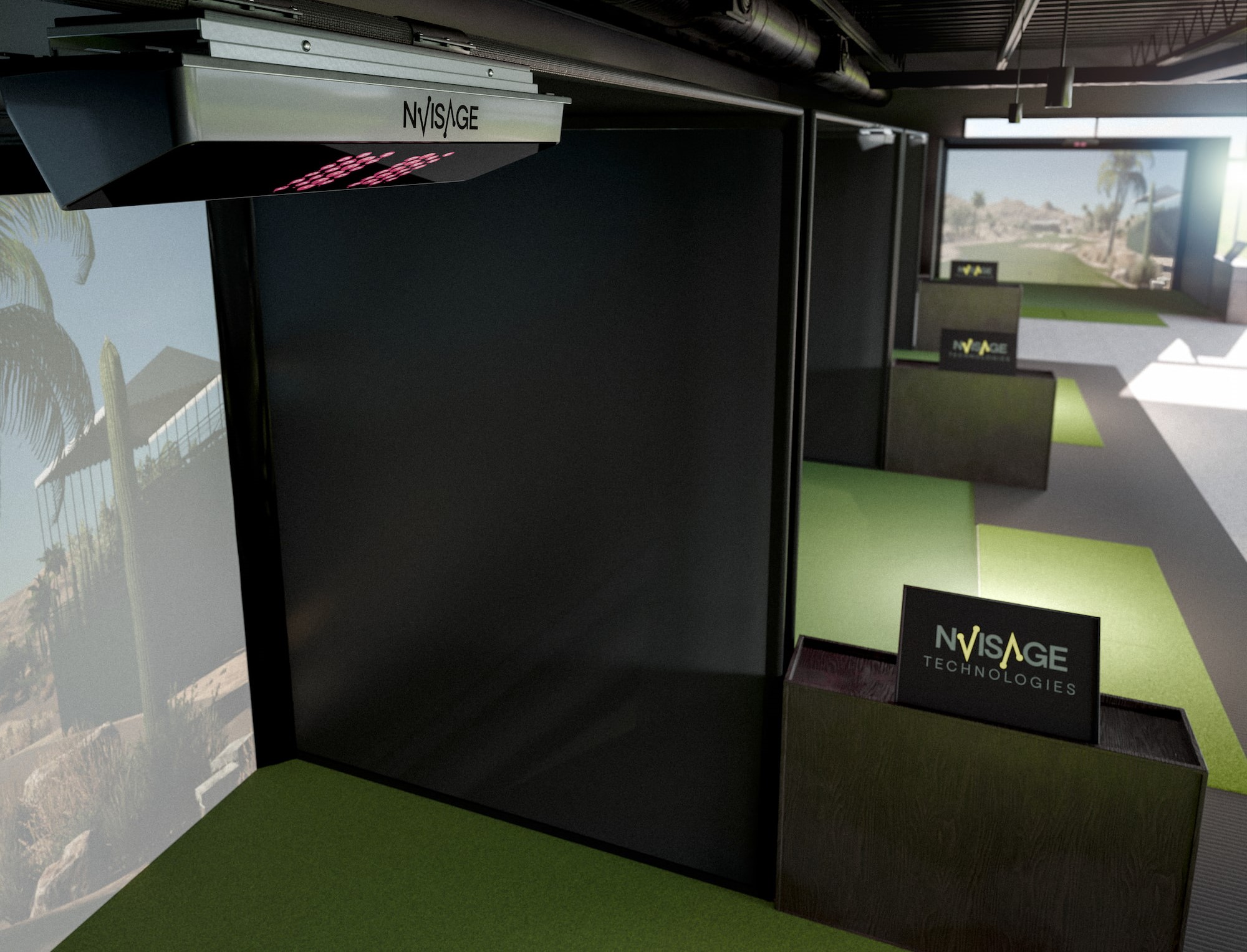 Driving Success: How the NVISAGE N1 Enhances Commercial Golf Venues